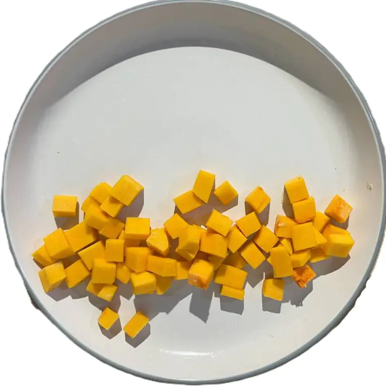 PREPARED BUTTERNUT SQUASH DICED 1KGS | Collins Fresh