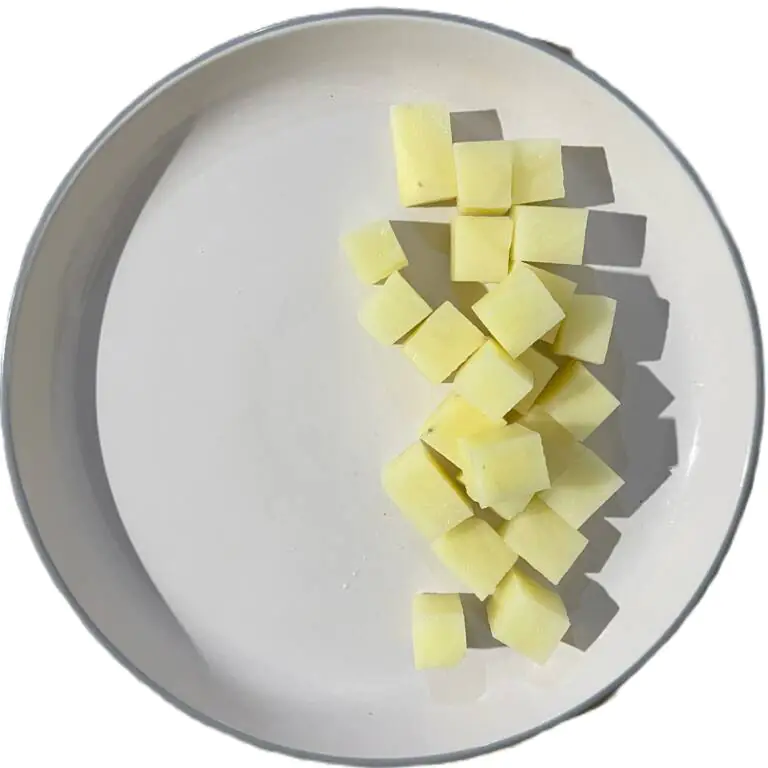 POTATOES DICED Prepared 1Kg bag 20mm | Collins Fresh