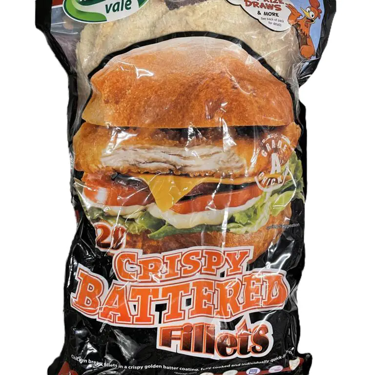 FROZEN AMERICAN CHICKEN FILLET BURGER 2.4kg | Collins Fresh